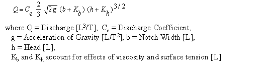 28 Rectangular Weir Calculator Letitiayara